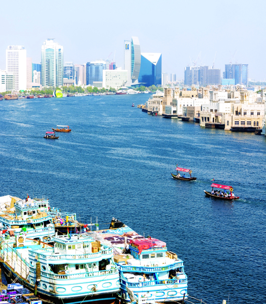 خور دبي.. أيقونة سياحية