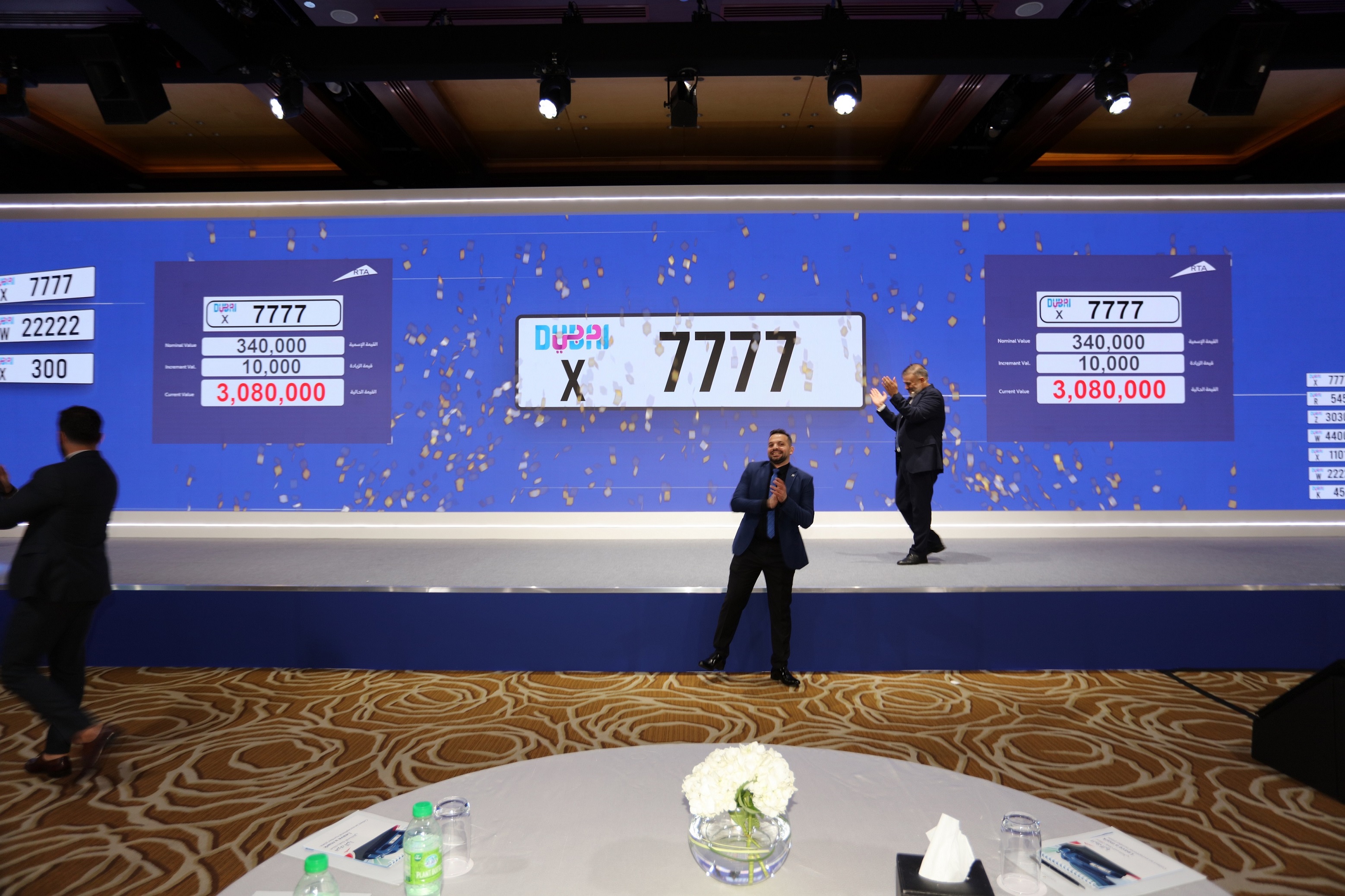 49 مليوناً حصيلة مزاد لوحات أرقام المركبات المميزة بدبي