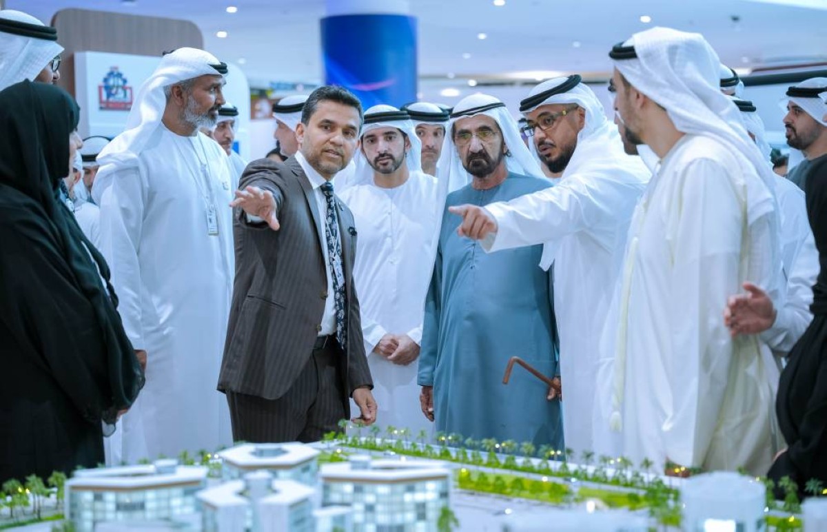 محمد بن زايد ومحمد بن راشد يطلعان على مستقبل مدينة برجيل الطبية